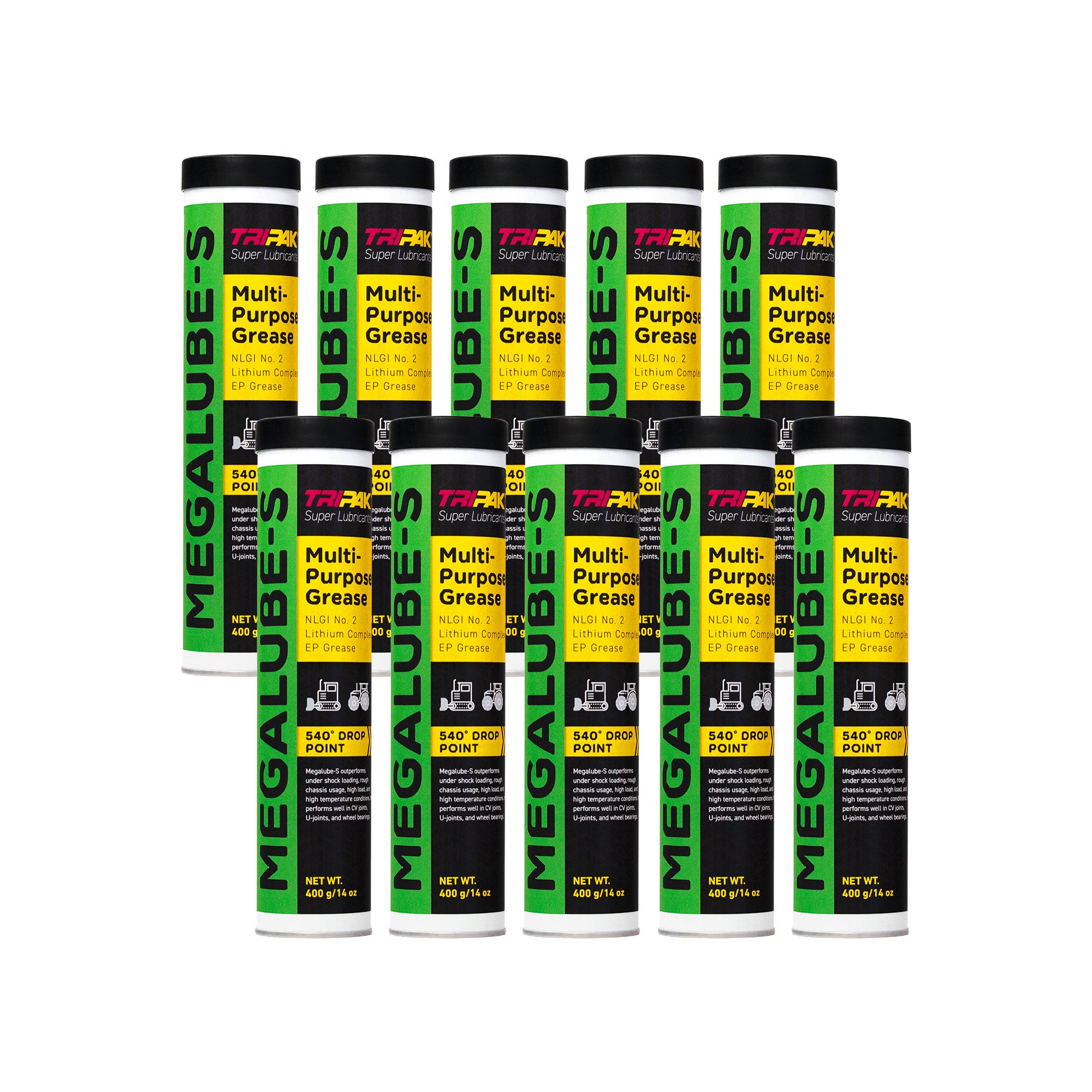 Megalube-S Multi-Purpose Grease Tube - Case – TRIPAK