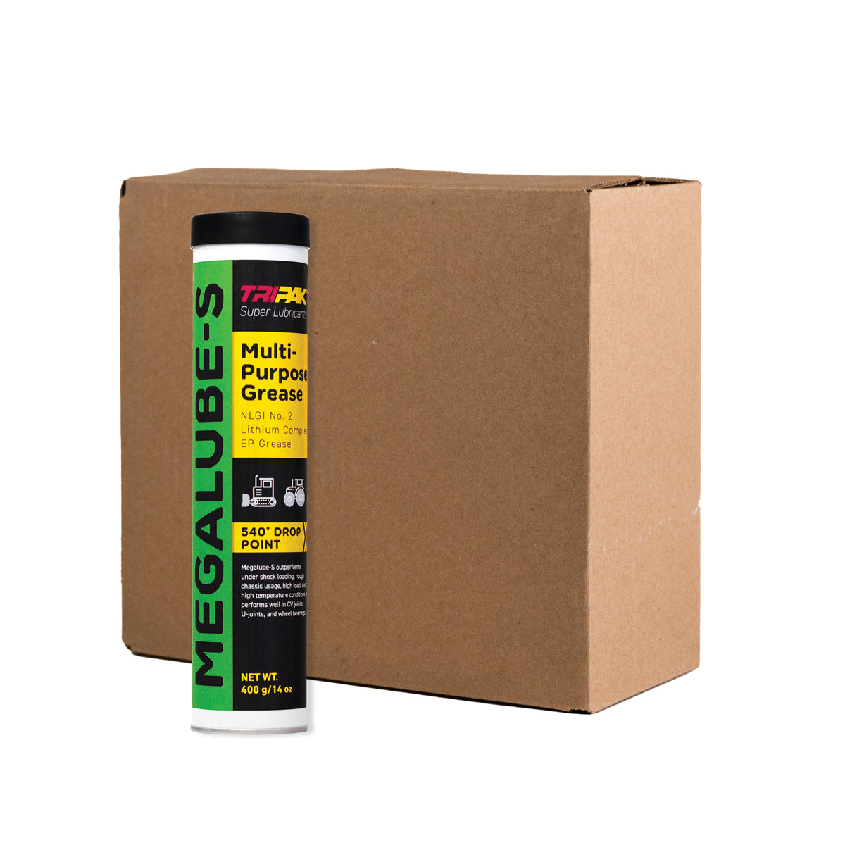 Megalube-S Multi-Purpose Grease Tube – TRIPAK
