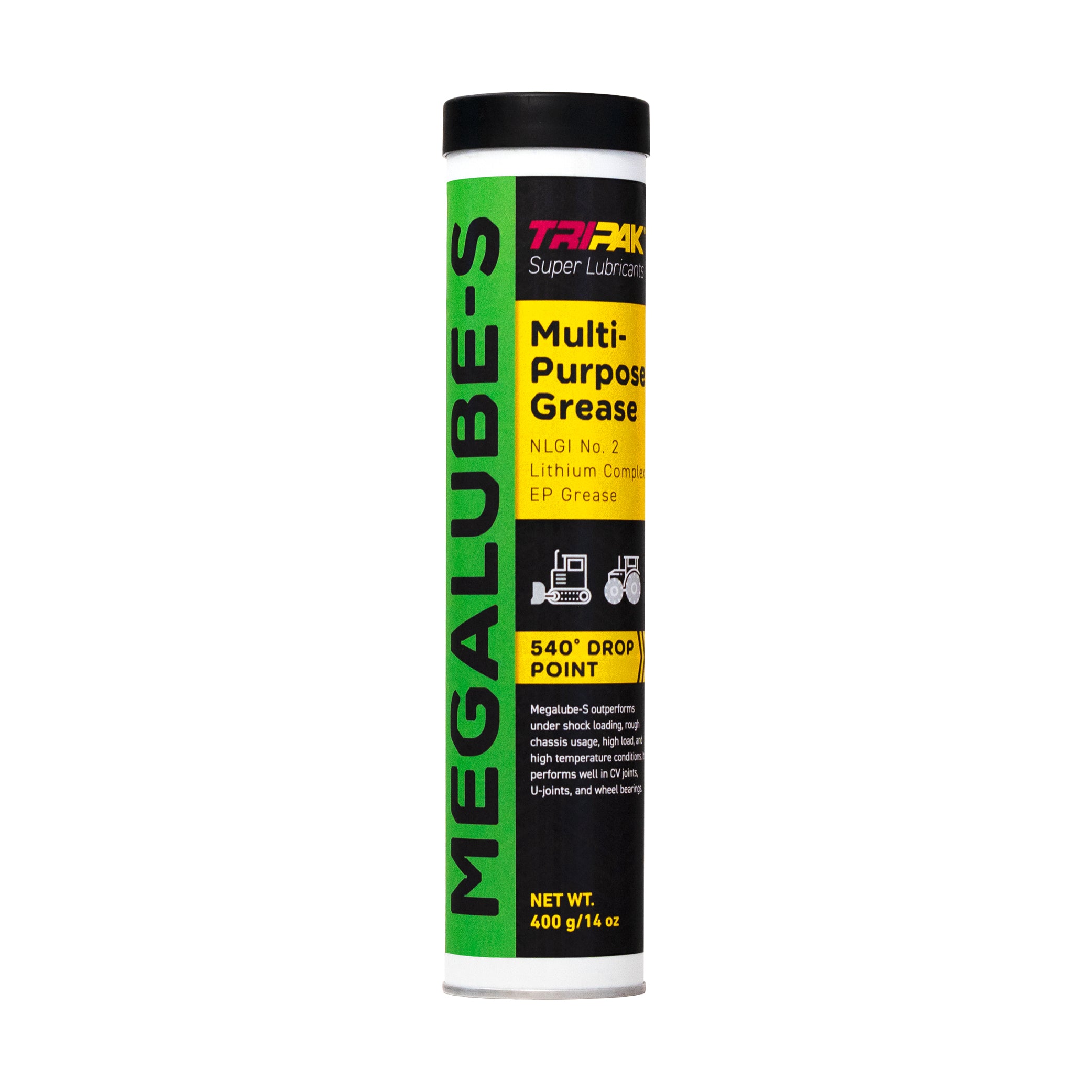 Megalube-S Multi-Purpose Grease Tube - TRIPAK